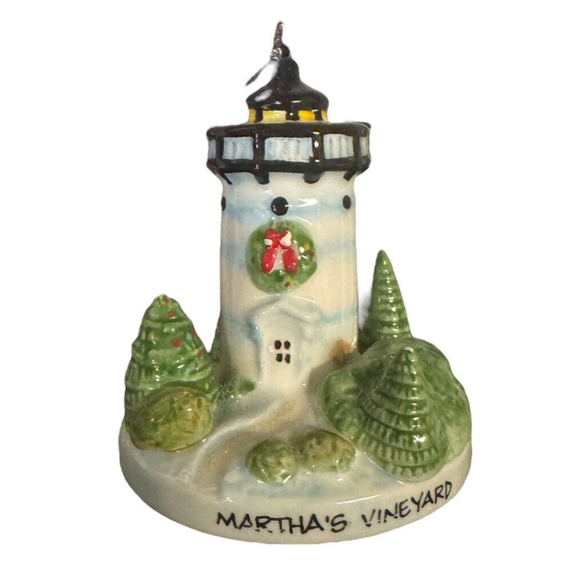 Accents | Marthas Vineyard Edgartown Harbor Lighthouse Ma Massachusetts ...